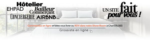 Grossiste Français de Linge de maison en ligne, Livraison 24 à 48h ...